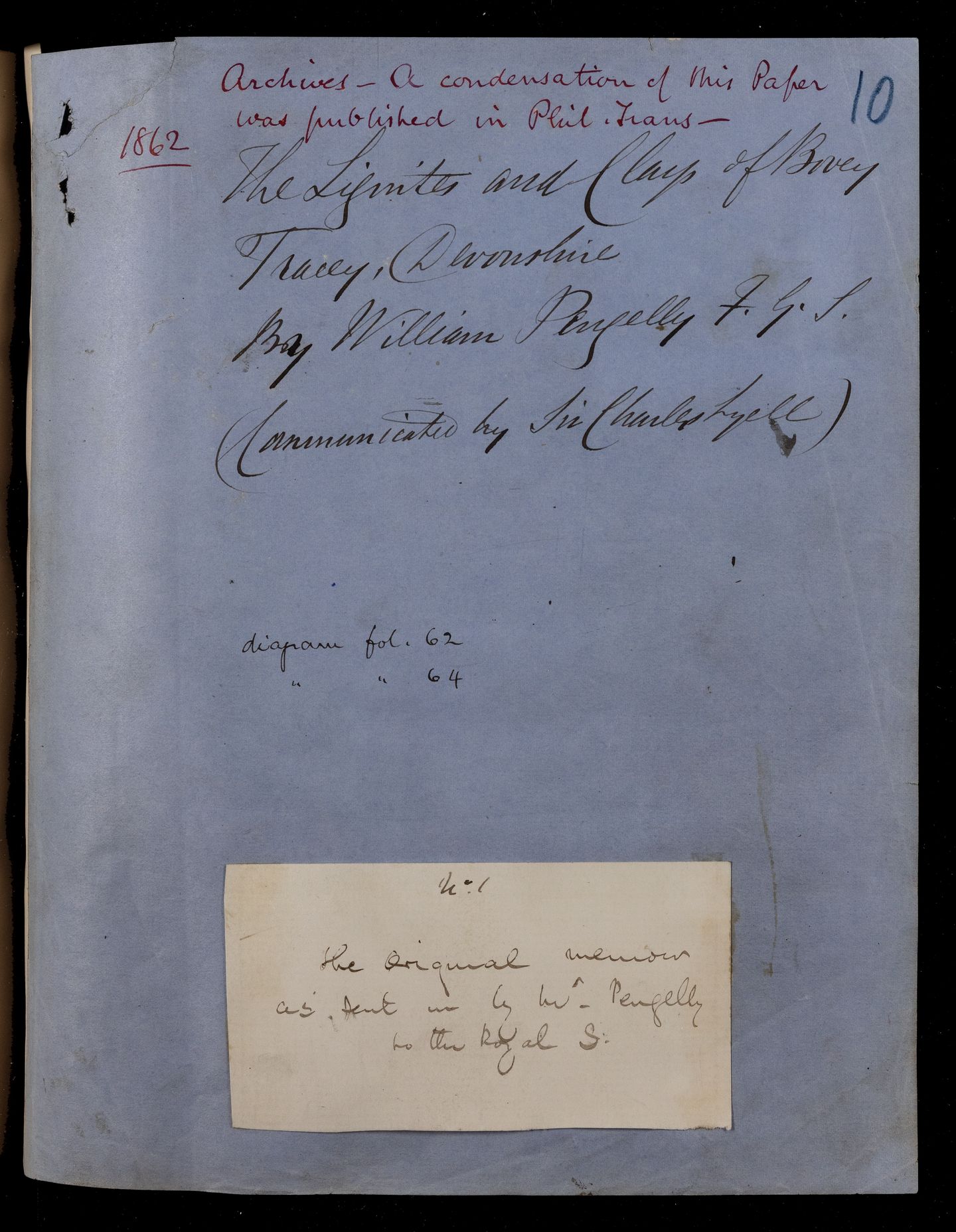 Paper, 'The lignites and clays of Bovey Tracey, Devonshire [England ...