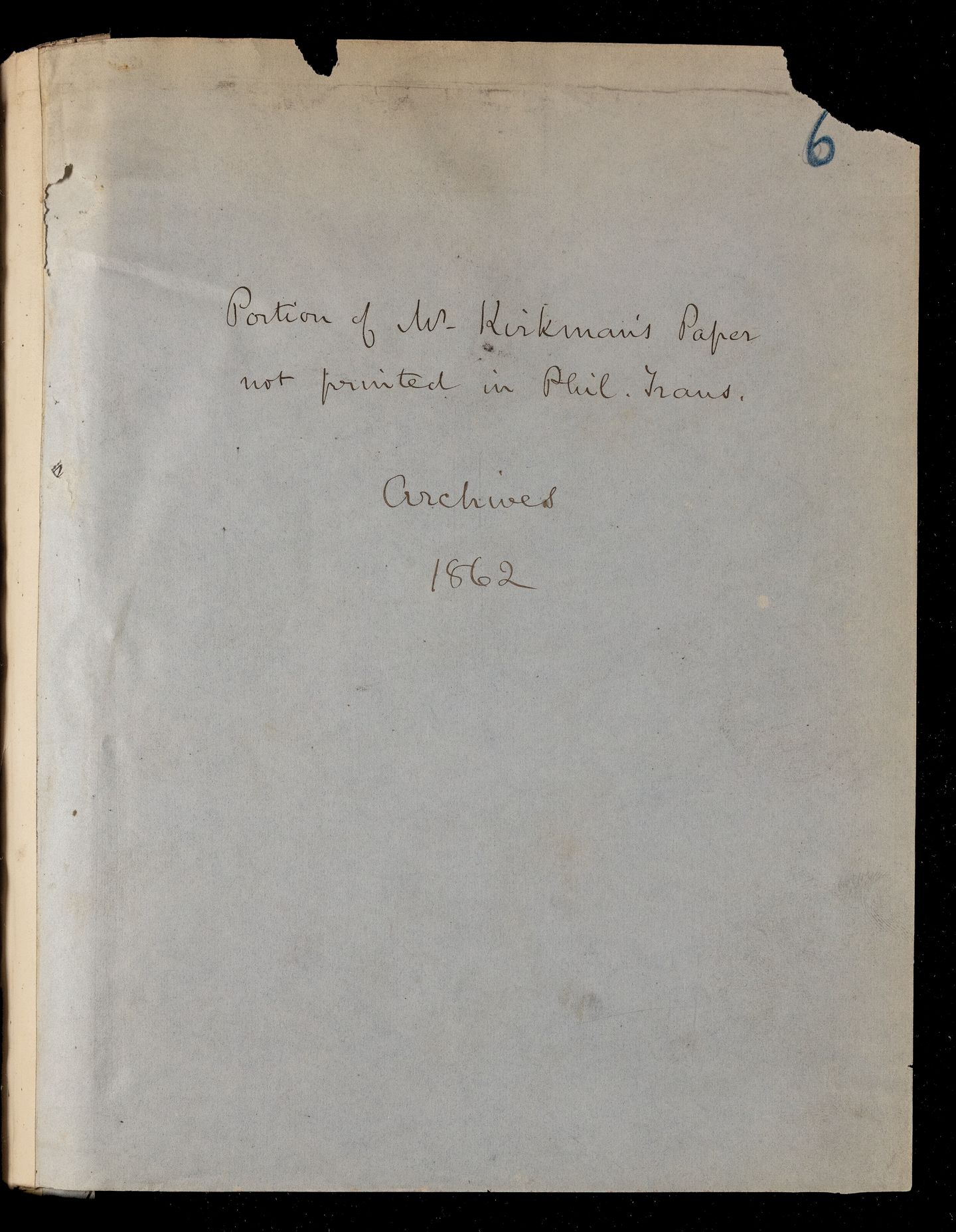 Unpublished paper, 'On the theory of the polyedra' by Thomas P ...