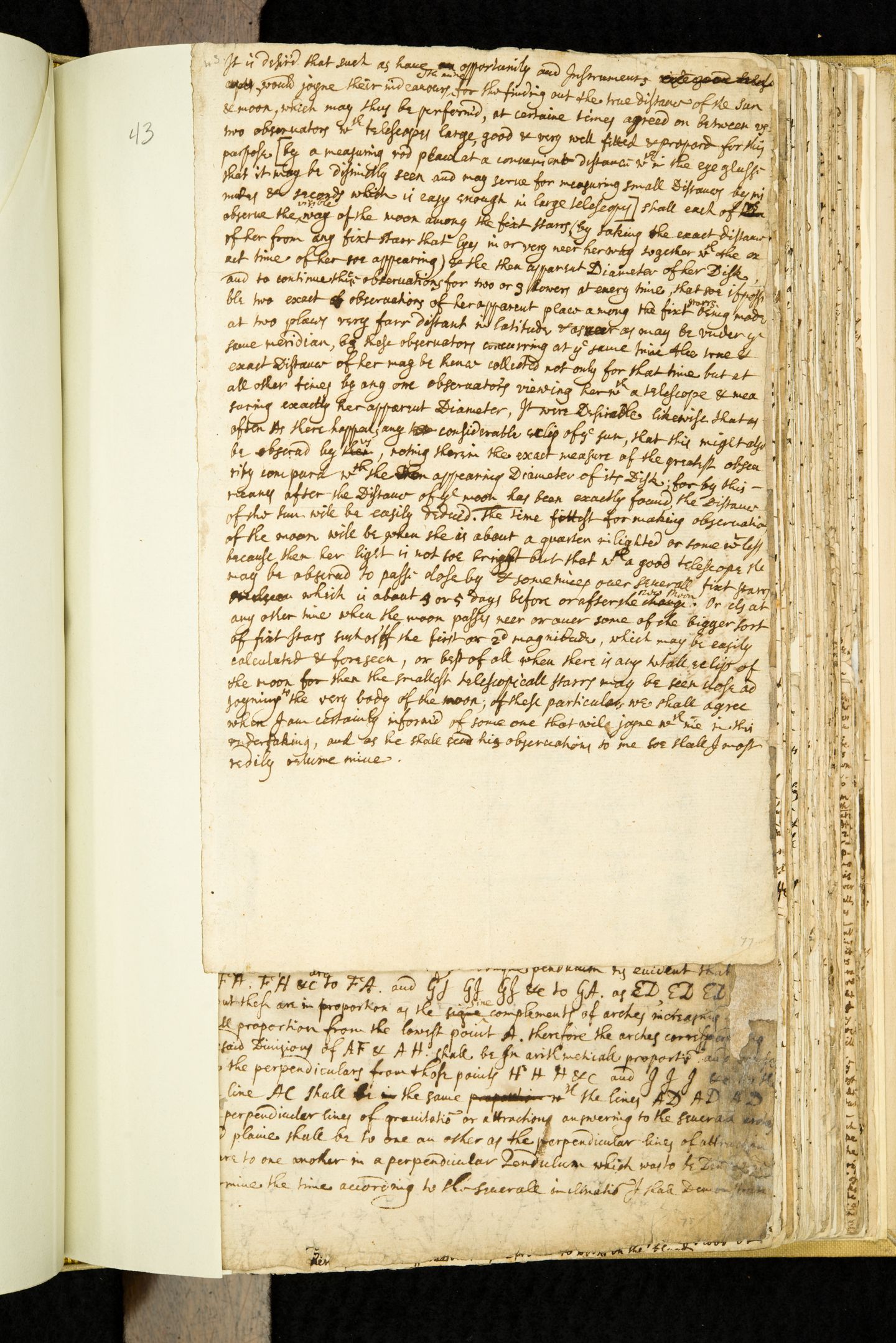 Paper, A method for finding out the true distance of the sun and moon ...