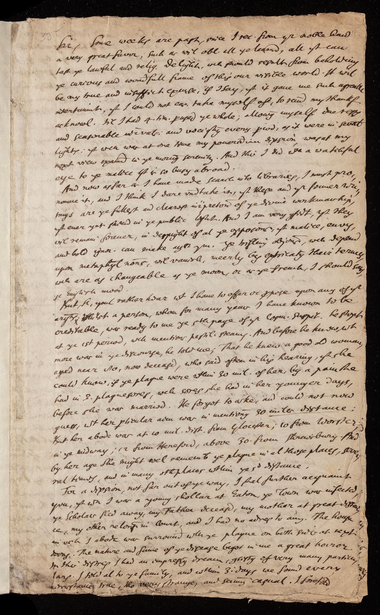 Copy of a letter, from John Beale to Robert Boyle | The Royal Society ...
