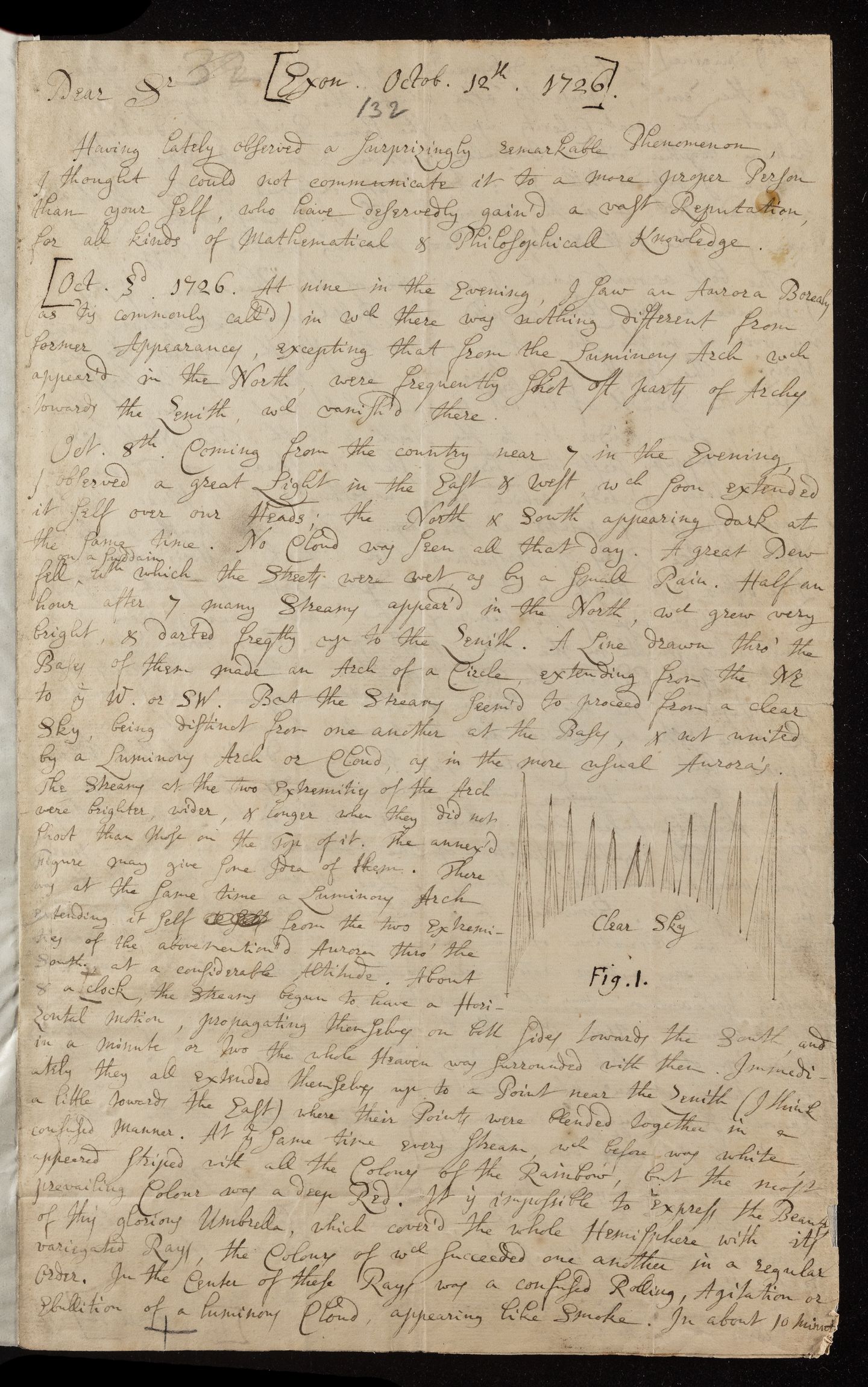 Letter, from William Hallett to Henry Pemberton, dated at Exeter | The ...
