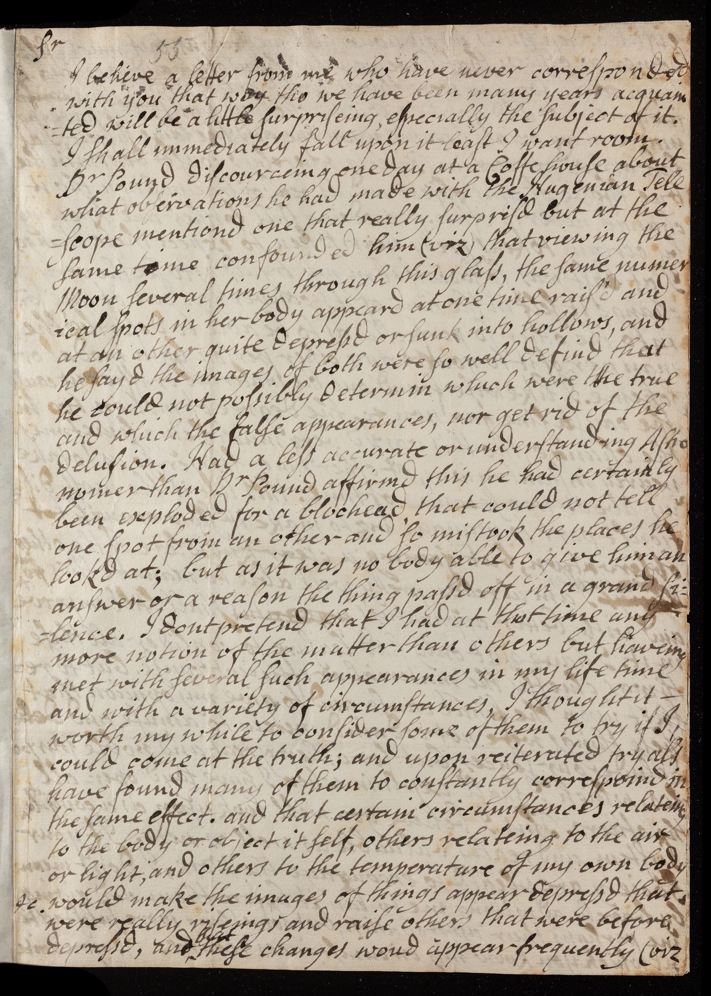 Letter, from Walter Lynn to James Jurin, dated at Venice | The Royal ...