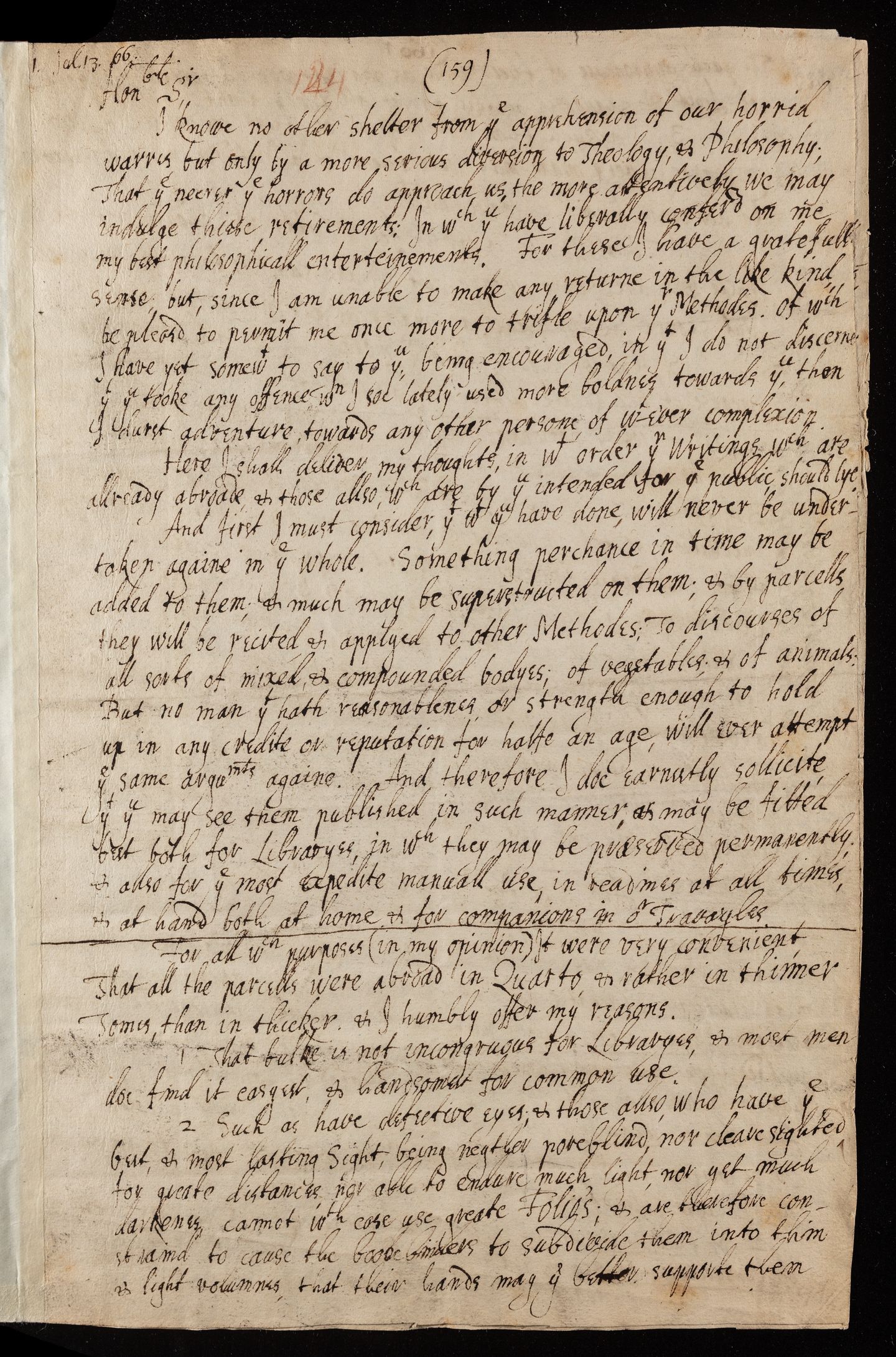 Letter, from John Beale to Robert Boyle, dated at Yeovil, Somerset ...