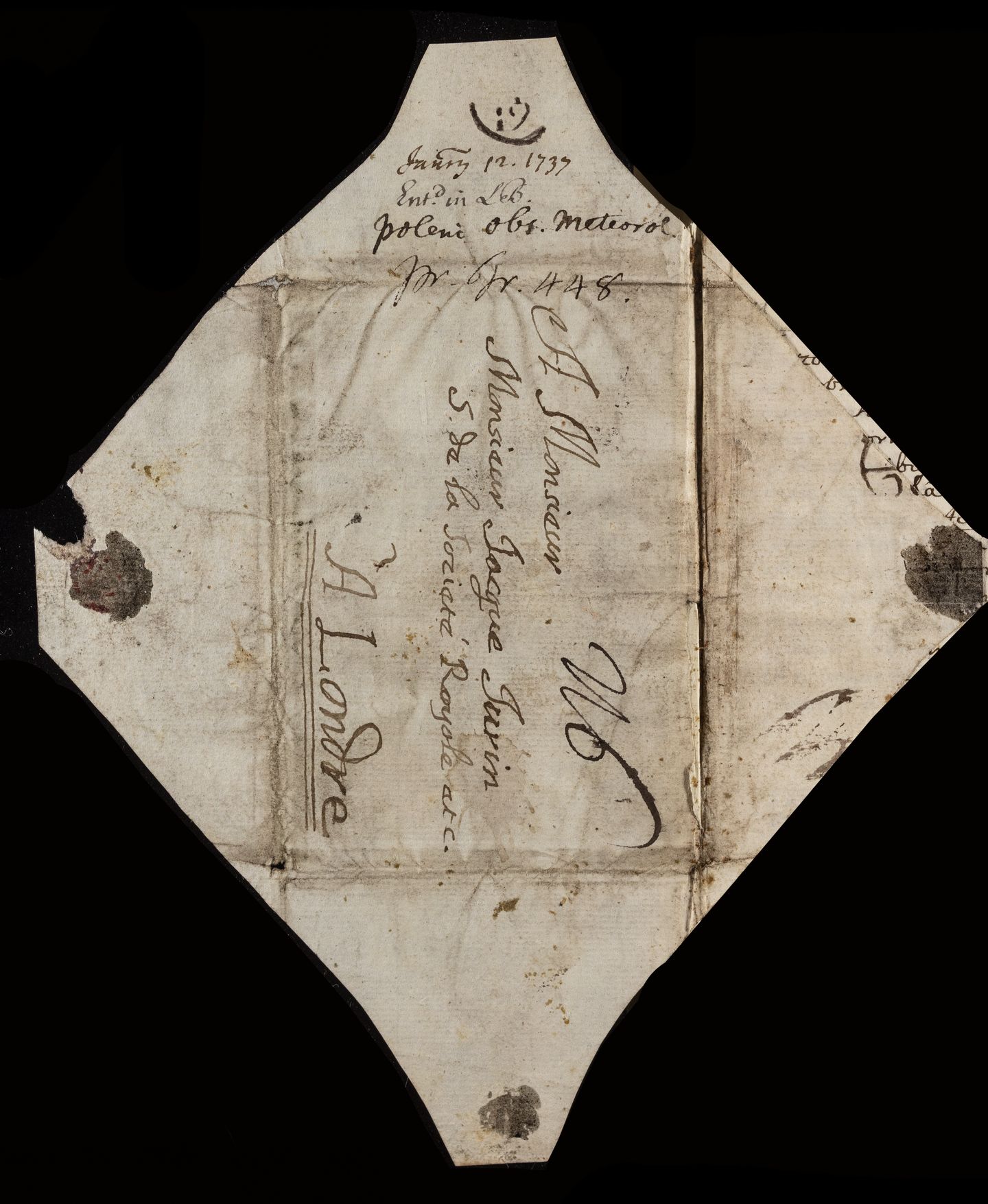 Letter, from Giovanni Poleni to James Jurin | The Royal Society ...
