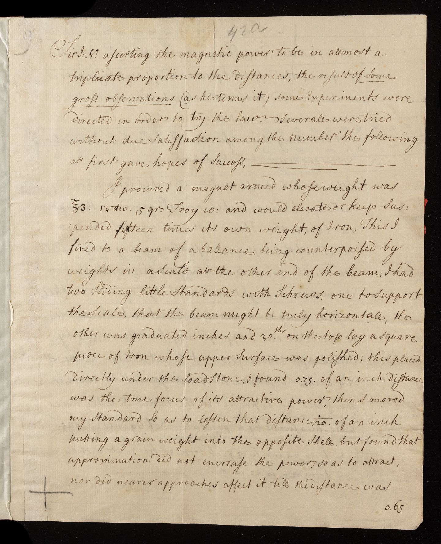 Letter, from William Stephens to James Jurin, dated at Dublin | The ...