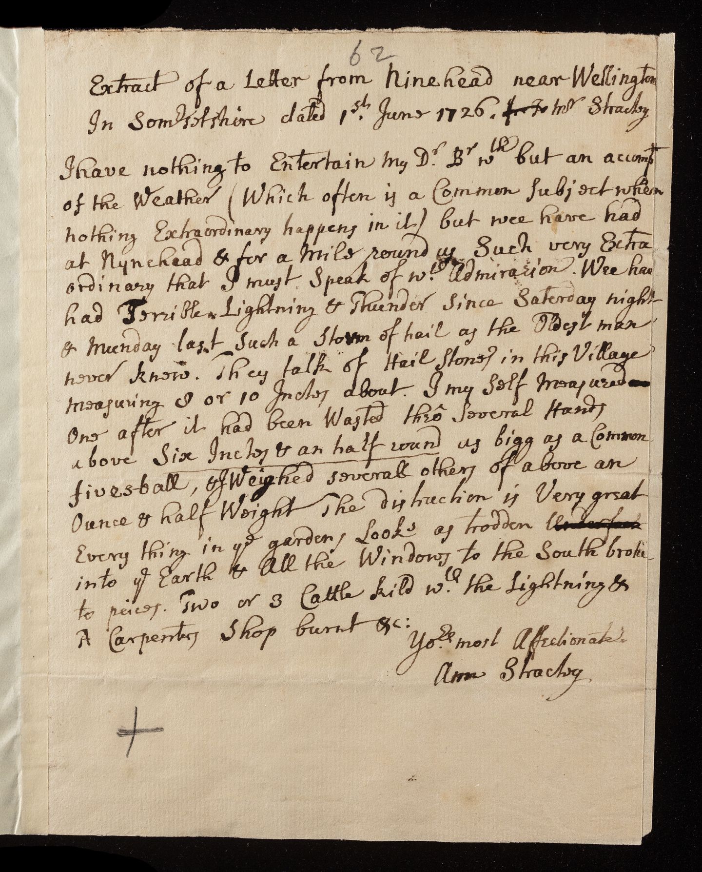 Extract of a letter, from John Strachey [to the Royal Society] | The ...