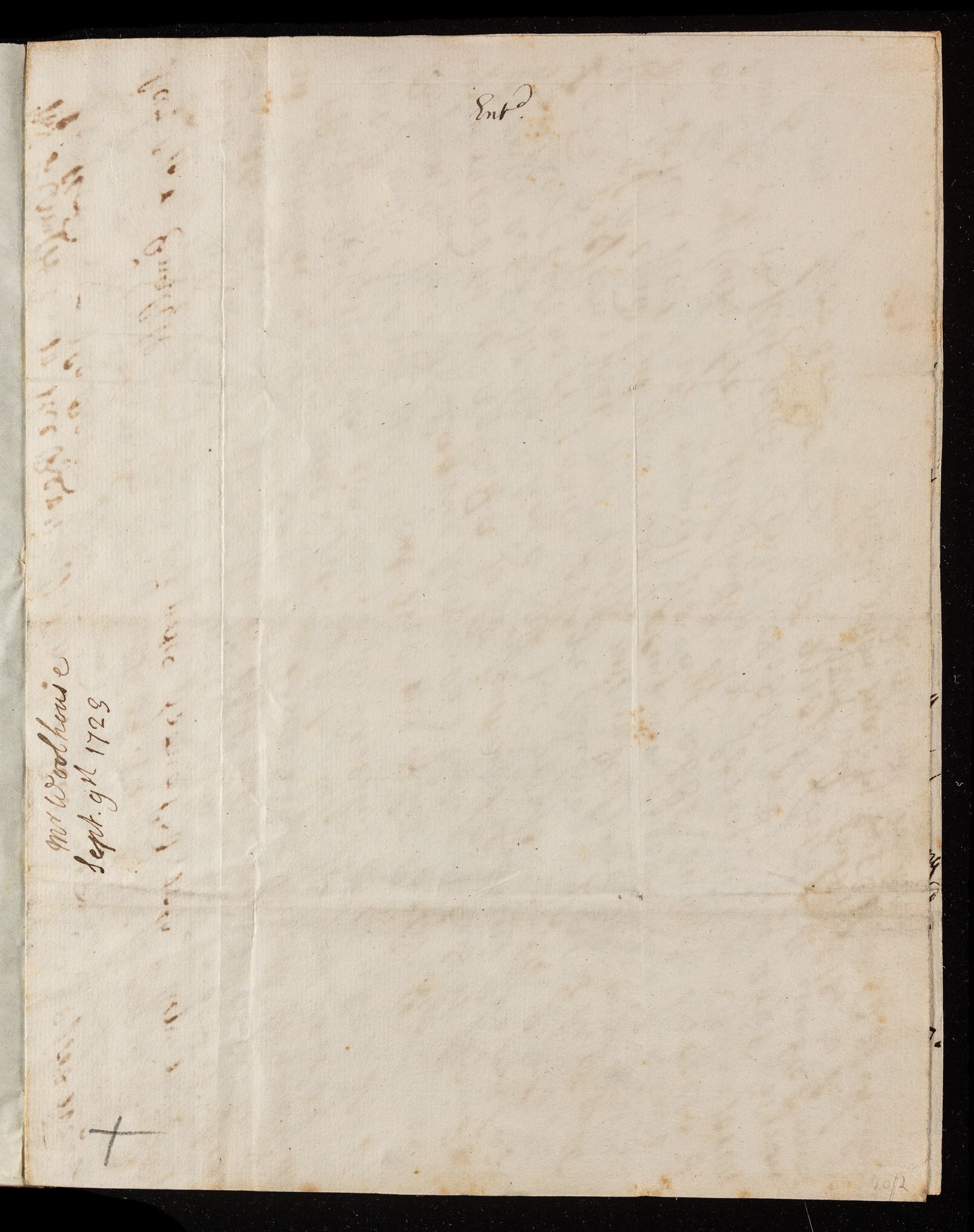 Letter, from John Woolhouse to James Jurin, dated at Paris | The Royal ...