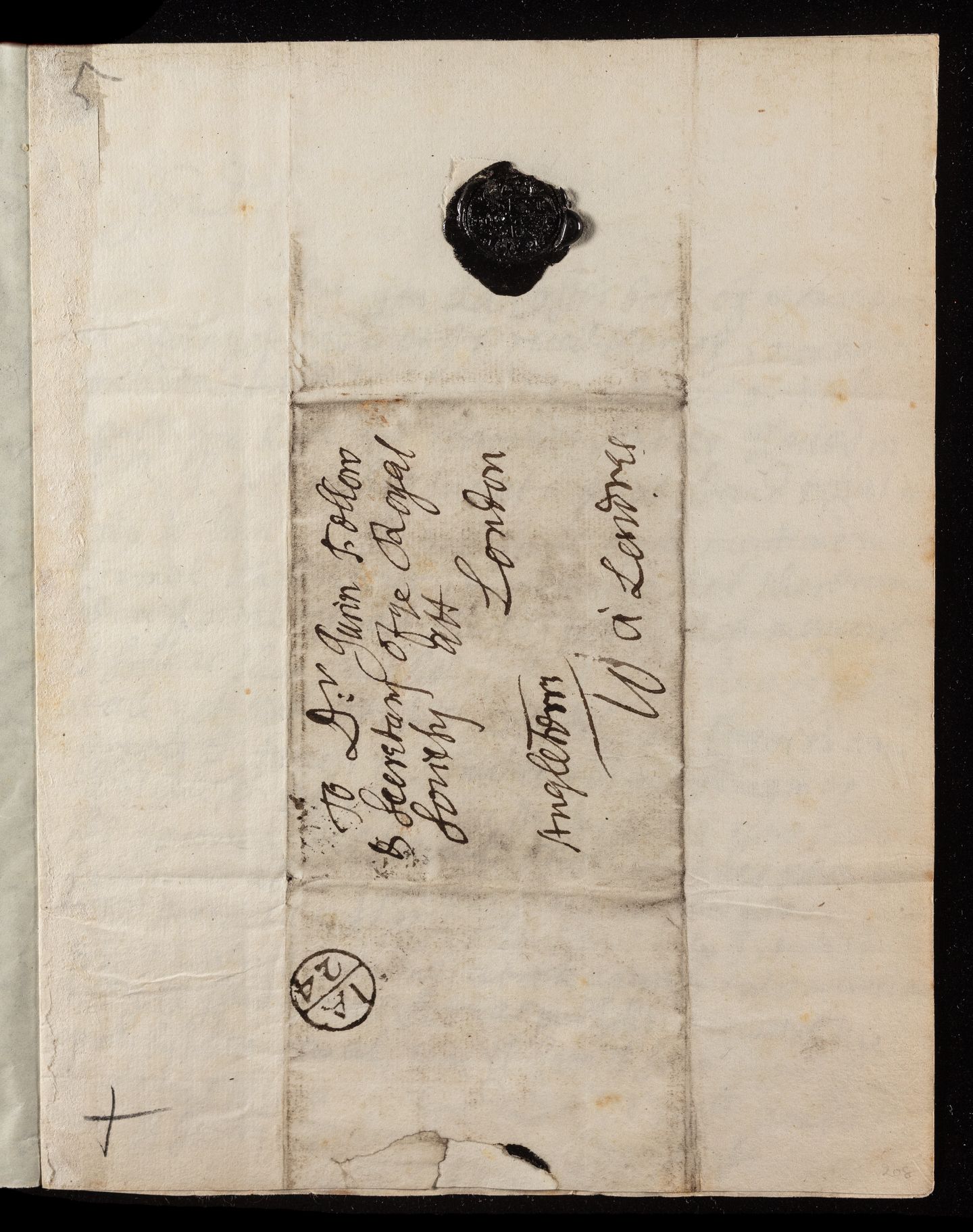 Letter, from John Woolhouse to James Jurin, dated at Paris | The Royal ...