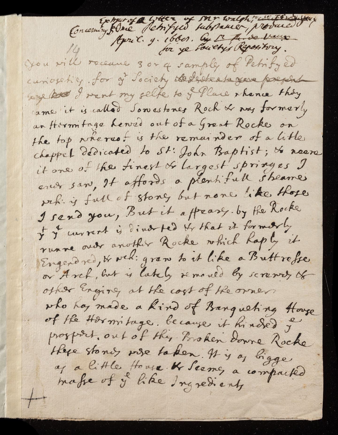 Extract of a letter, from Joseph Walsh [to the Royal Society] | The ...