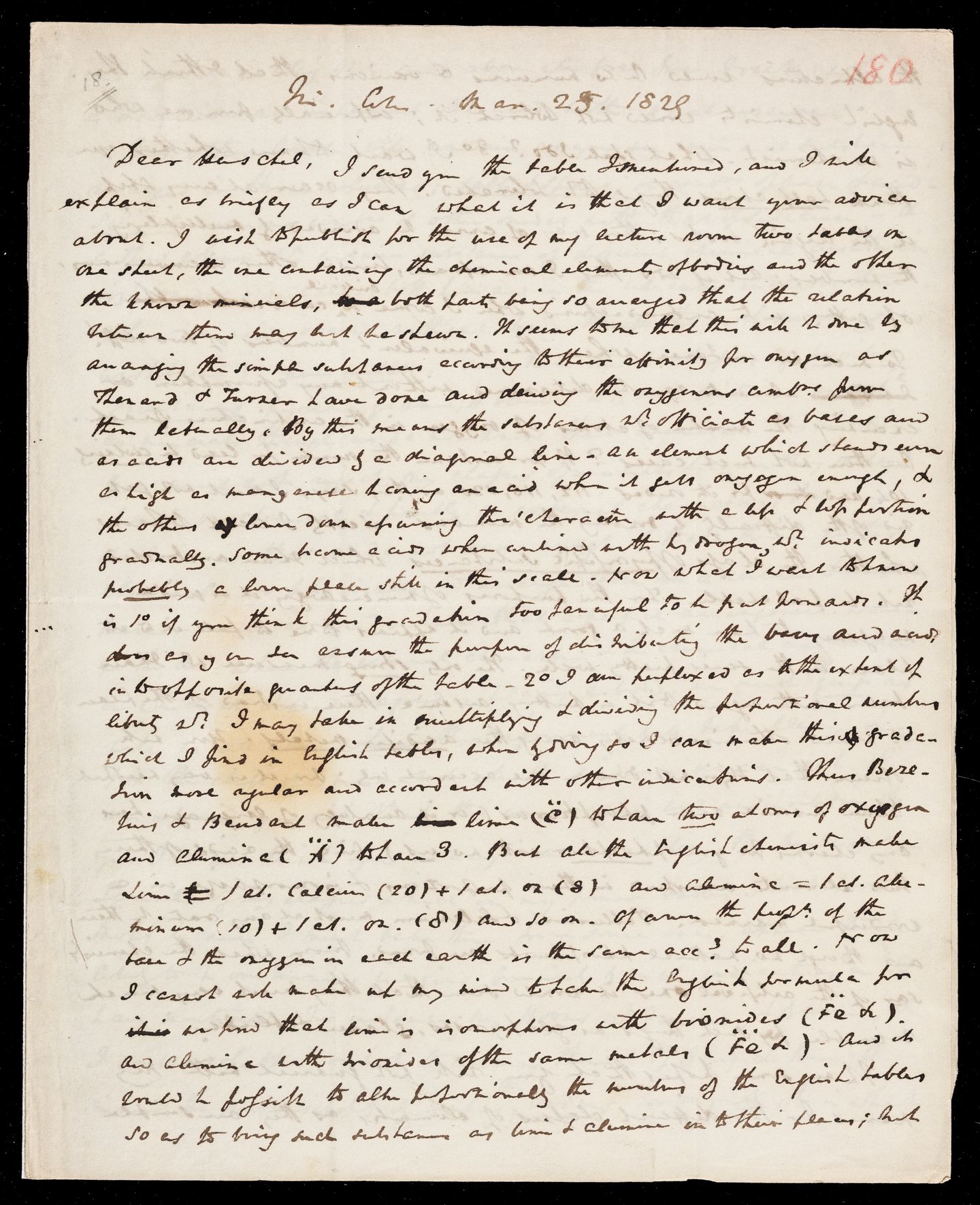 Letter, from William Whewell to Sir John Herschel, dated at Trinity College | The Royal Society ...