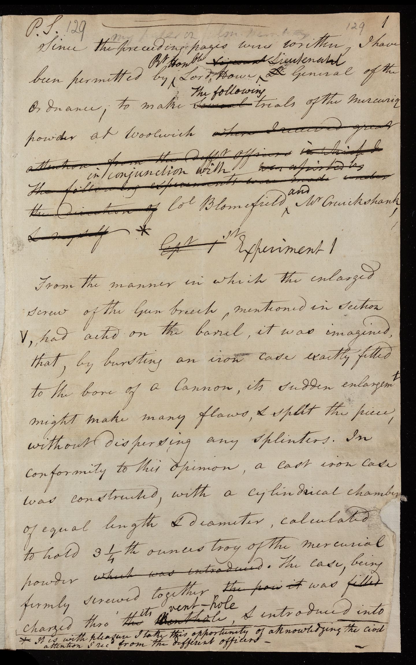 Paper, 'Experiments with fulminating mercury' by Edward Howard | The ...