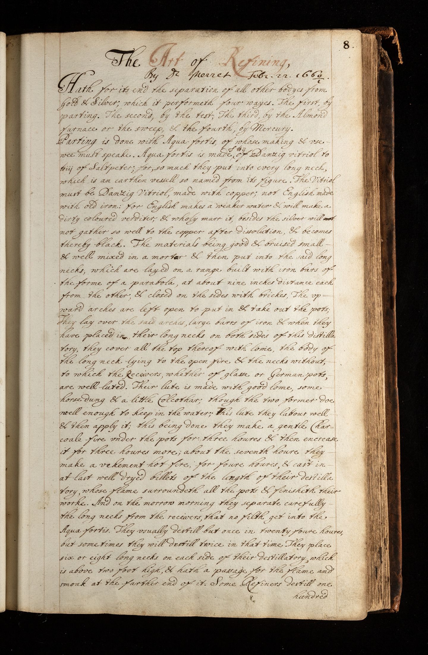 'The Art of Refining' by Dr Merrett | The Royal Society: Science in the ...