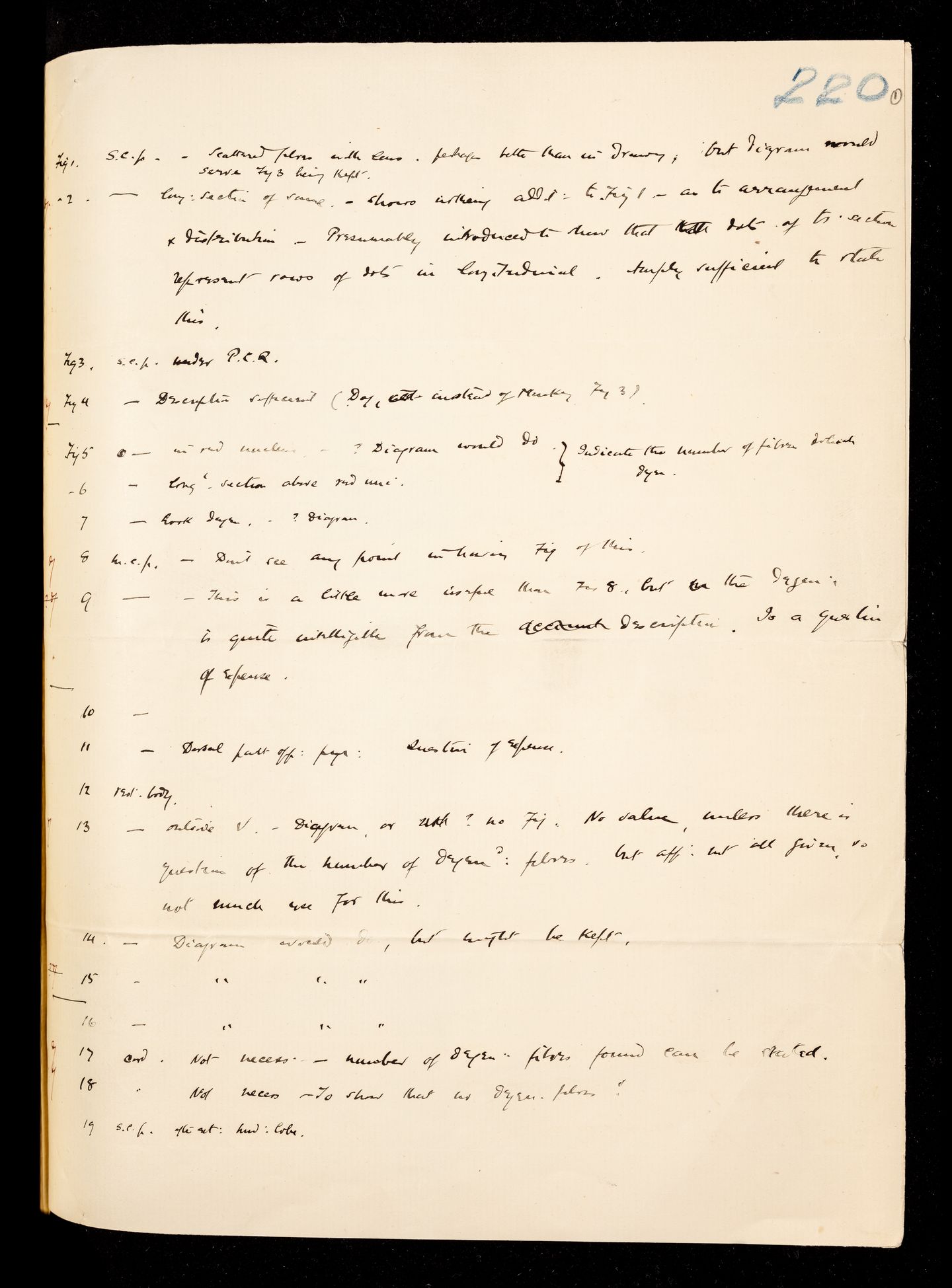 Referee's report by John Newport Langley, on a paper 'Degenerations ...