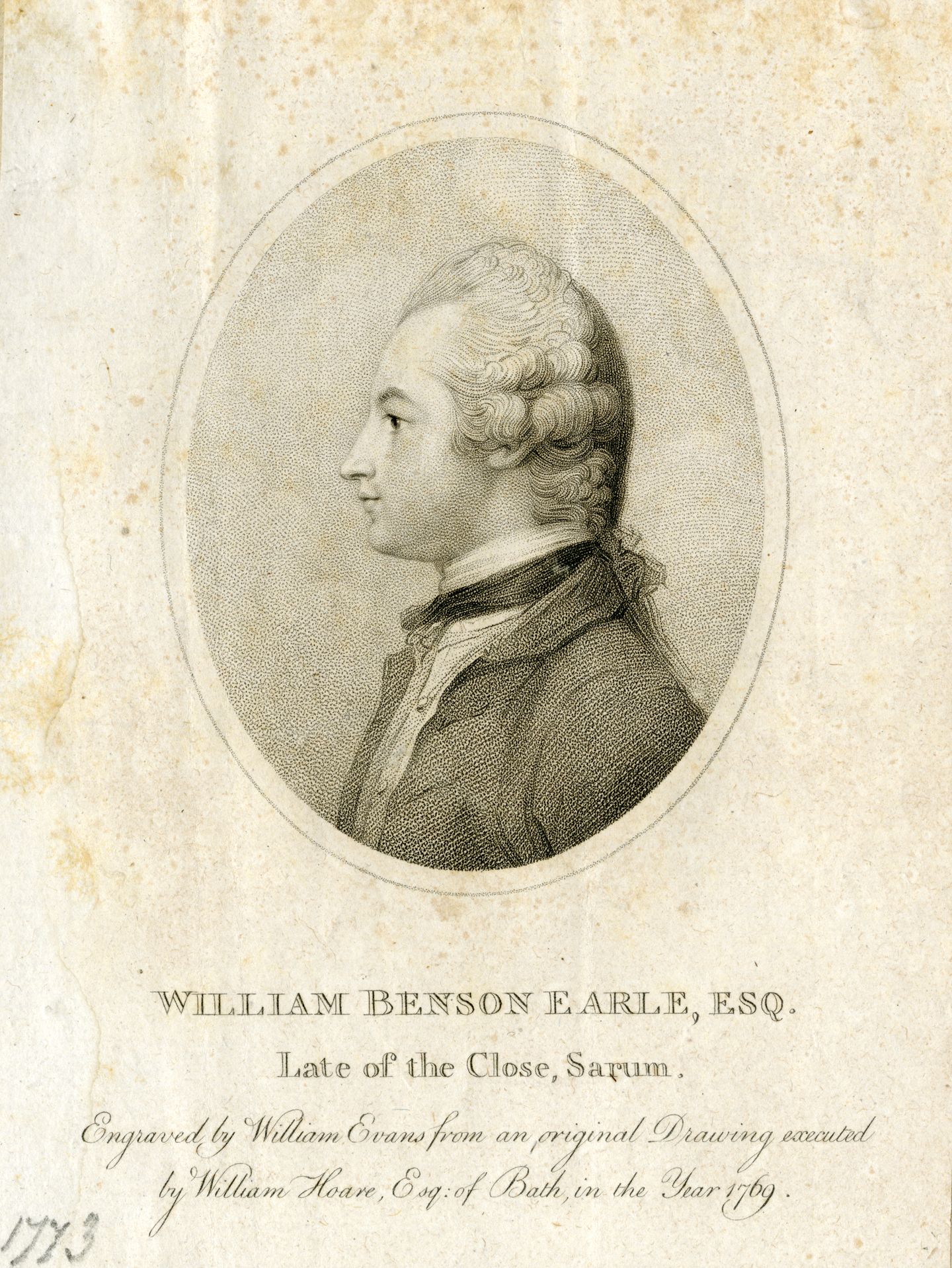 William Benson Earle | The Royal Society: Science in the Making