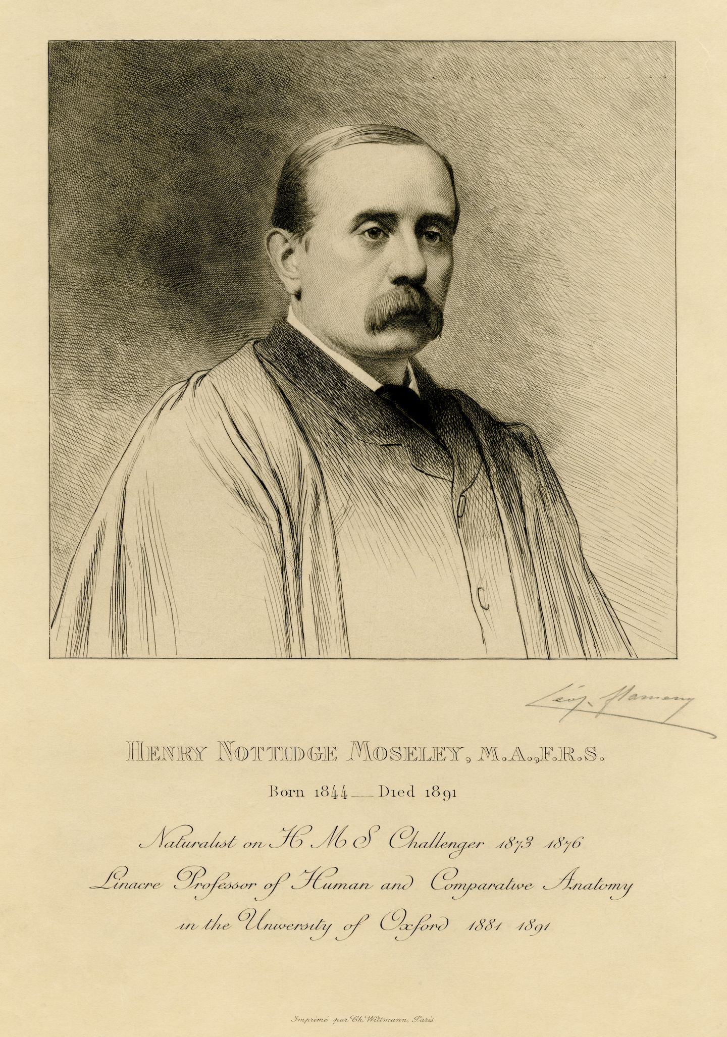 Henry Nottidge Moseley | The Royal Society: Science in the Making