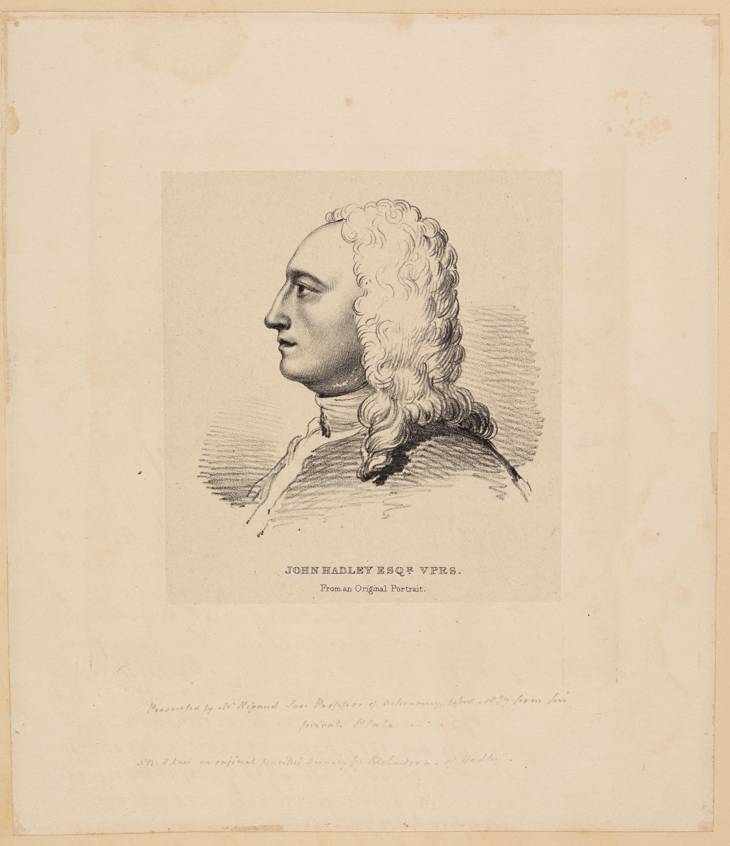 John Hadley | The Royal Society: Science in the Making