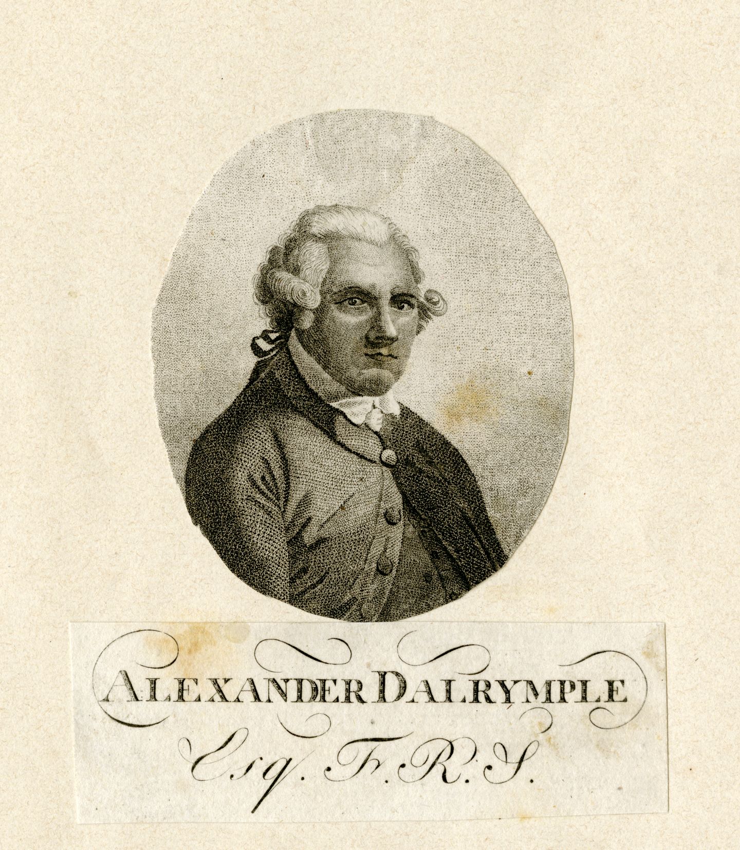 Alexander Dalrymple | The Royal Society: Science in the Making