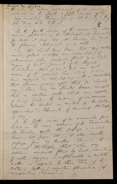 John Davy | The Royal Society: Science in the Making