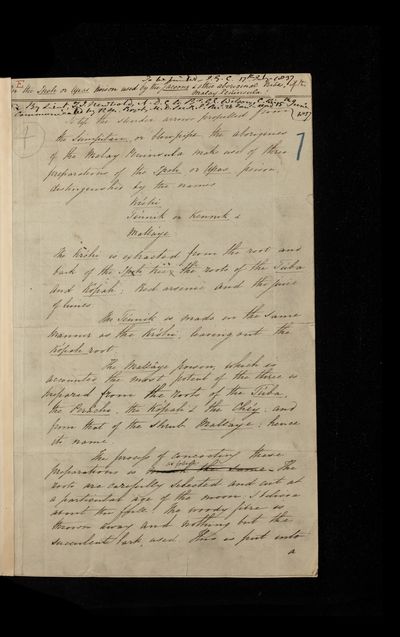 Thomas John Newbold | The Royal Society: Science in the Making