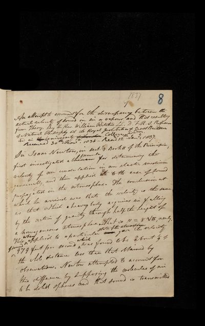 William Ritchie | The Royal Society: Science in the Making