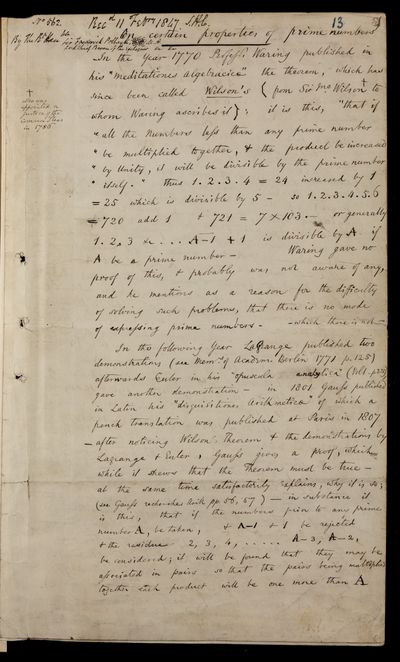 Jonathan Frederick Pollock | The Royal Society: Science in the Making