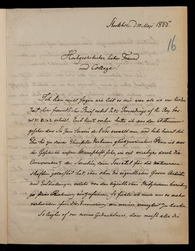 William Sharpey | The Royal Society: Science in the Making