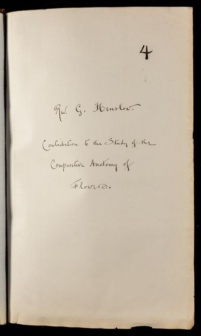 Referee's report by Edwin Ray Lankester, on two papers 'On the sexual ...