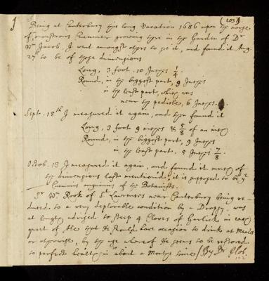 Robert Plot | The Royal Society: Science in the Making