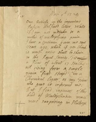 John Eames | The Royal Society: Science in the Making