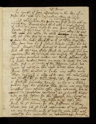 Clopton Havers | The Royal Society: Science in the Making