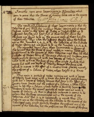 John Eames | The Royal Society: Science in the Making