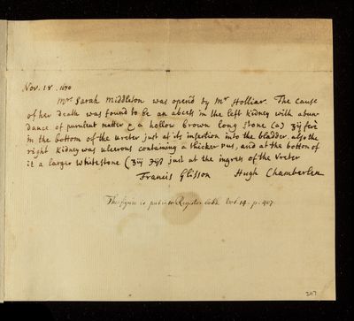 Hugh Chamberlen | The Royal Society: Science in the Making