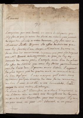 Etienne Francois Geoffroy | The Royal Society: Science in the Making