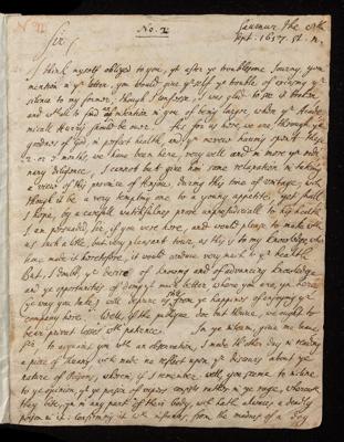 Early Letters OB (Oldenburg and Beale) | The Royal Society: Science in ...