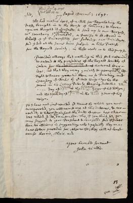 Early Letters | The Royal Society: Science in the Making