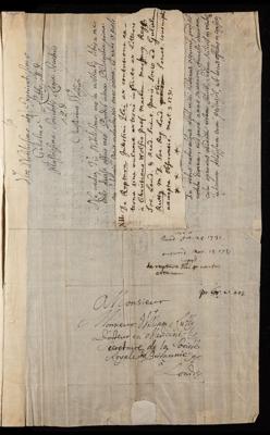 'An Account of an uncommon Death' in a letter from Christopher Wolff to ...