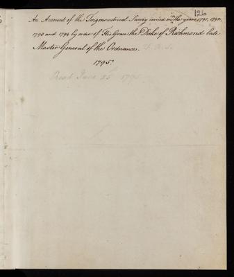 William Mudge | The Royal Society: Science in the Making