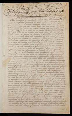 George Atwood | The Royal Society: Science in the Making