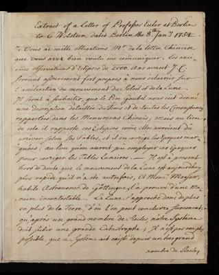 Caspar Wetstein | The Royal Society: Science in the Making