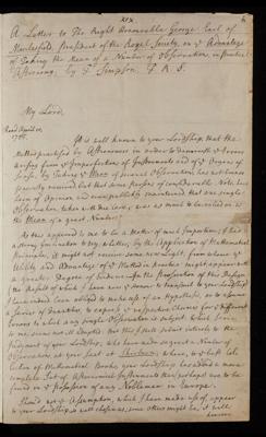 Thomas Simpson | The Royal Society: Science in the Making