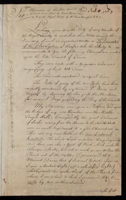 James Horsfall | The Royal Society: Science in the Making