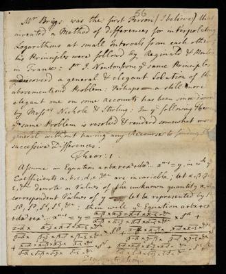 Edward Waring | The Royal Society: Science in the Making