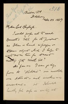 Horace Lamb | The Royal Society: Science in the Making