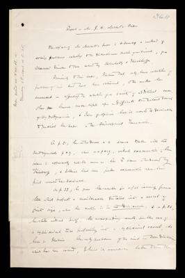 John Henry Michell | The Royal Society: Science in the Making