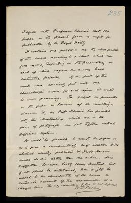 Unpublished paper, 'On the three-bar motion of Watt' by William ...