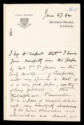 William Abbott Herdman | The Royal Society: Science in the Making