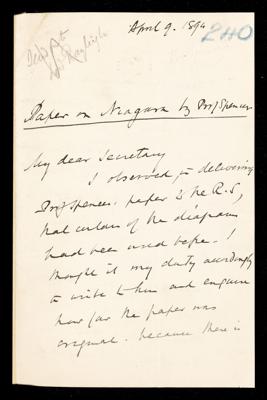 Thomas George Bonney | The Royal Society: Science in the Making