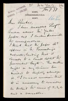 George Udny Yule | The Royal Society: Science in the Making