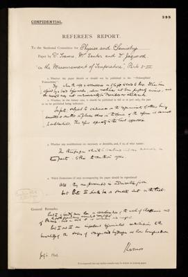 Morris William Travers | The Royal Society: Science in the Making