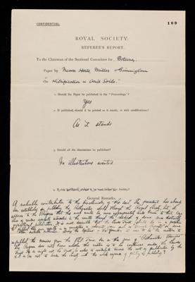 Alfred Daniel Hall | The Royal Society: Science in the Making